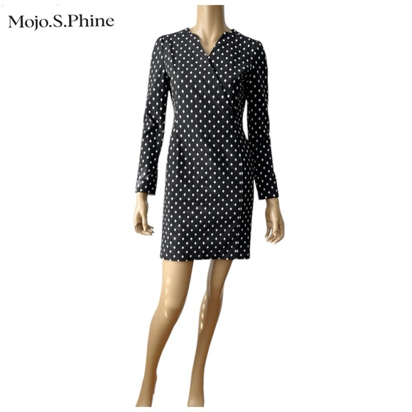 mojo.s.phine | Dresses | Mojosphine Black Polka Dot Dress | Poshmark